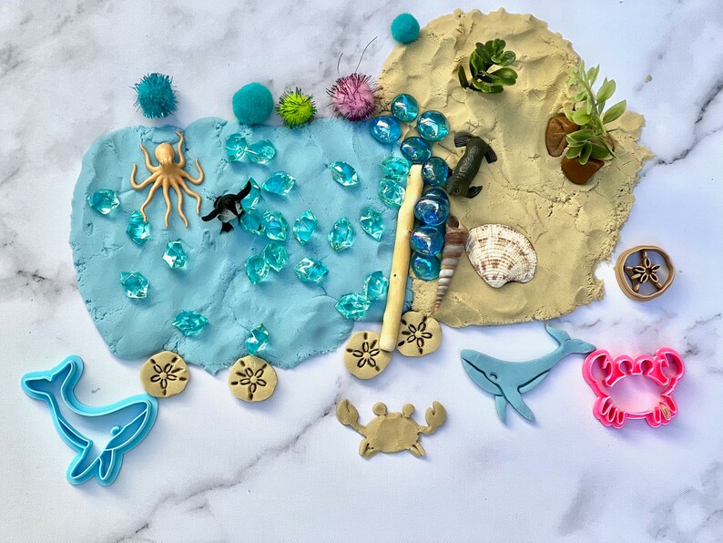 Ocean Sensory Sand Bin and Sensory Box - Etsy