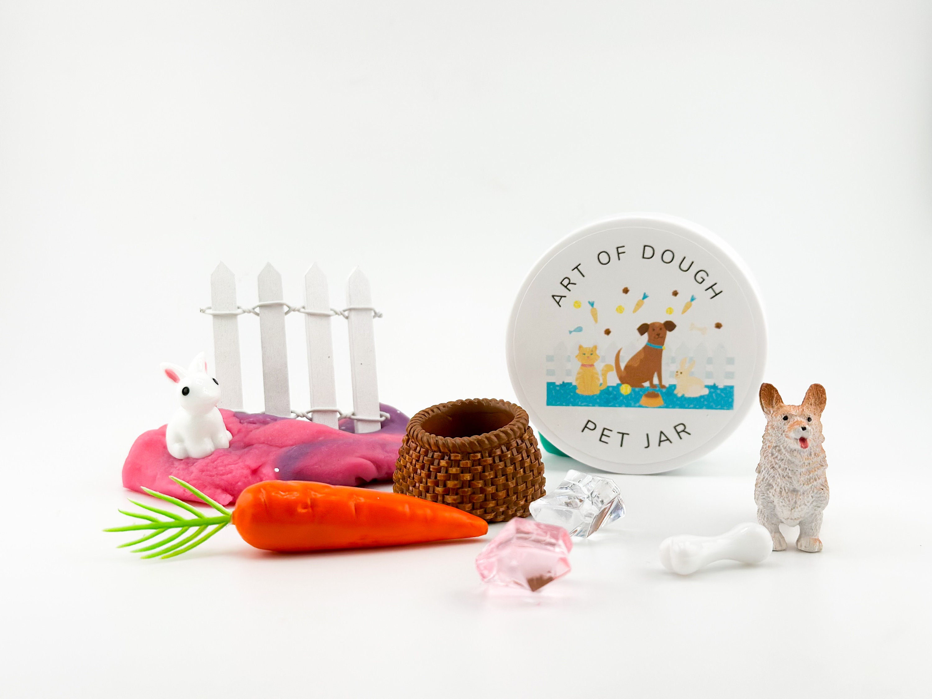 Pet Themed Playdough Jar Kids Party Favor Class Gift - Etsy