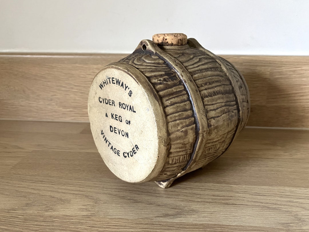 Vintage Whiteways Devon Small Stoneware Cider Keg Empty - Etsy UK