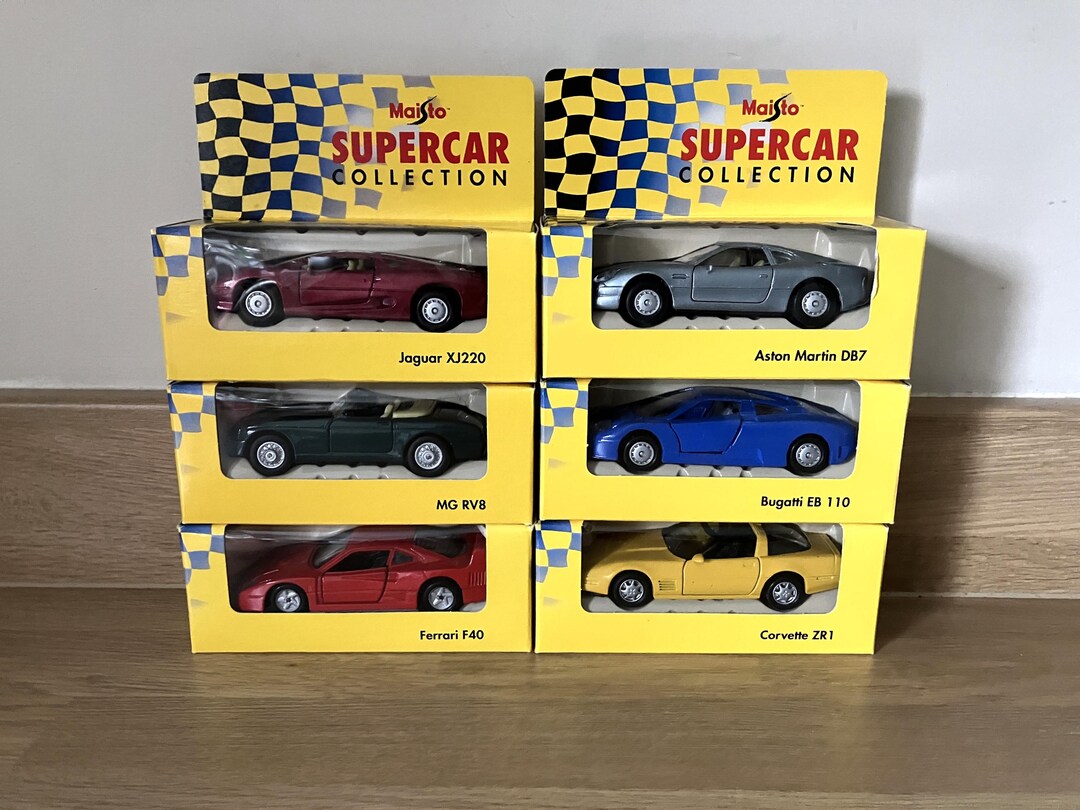 Six Individually Available Model Supercars From the Masito Supercar ...