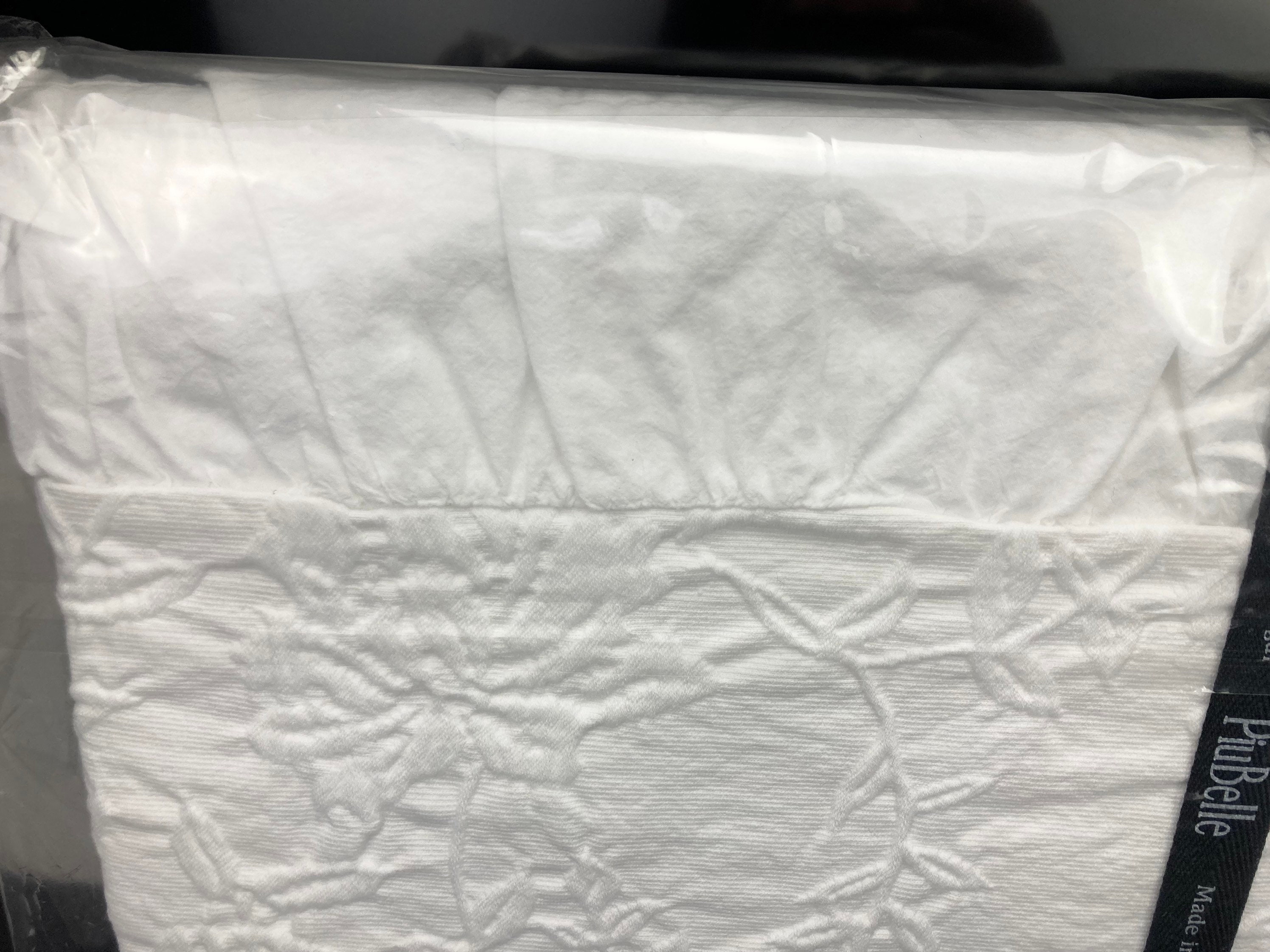 Piubelle Matelasse Ruffle Texture Floral Cottage Farmhouse Quilt ...