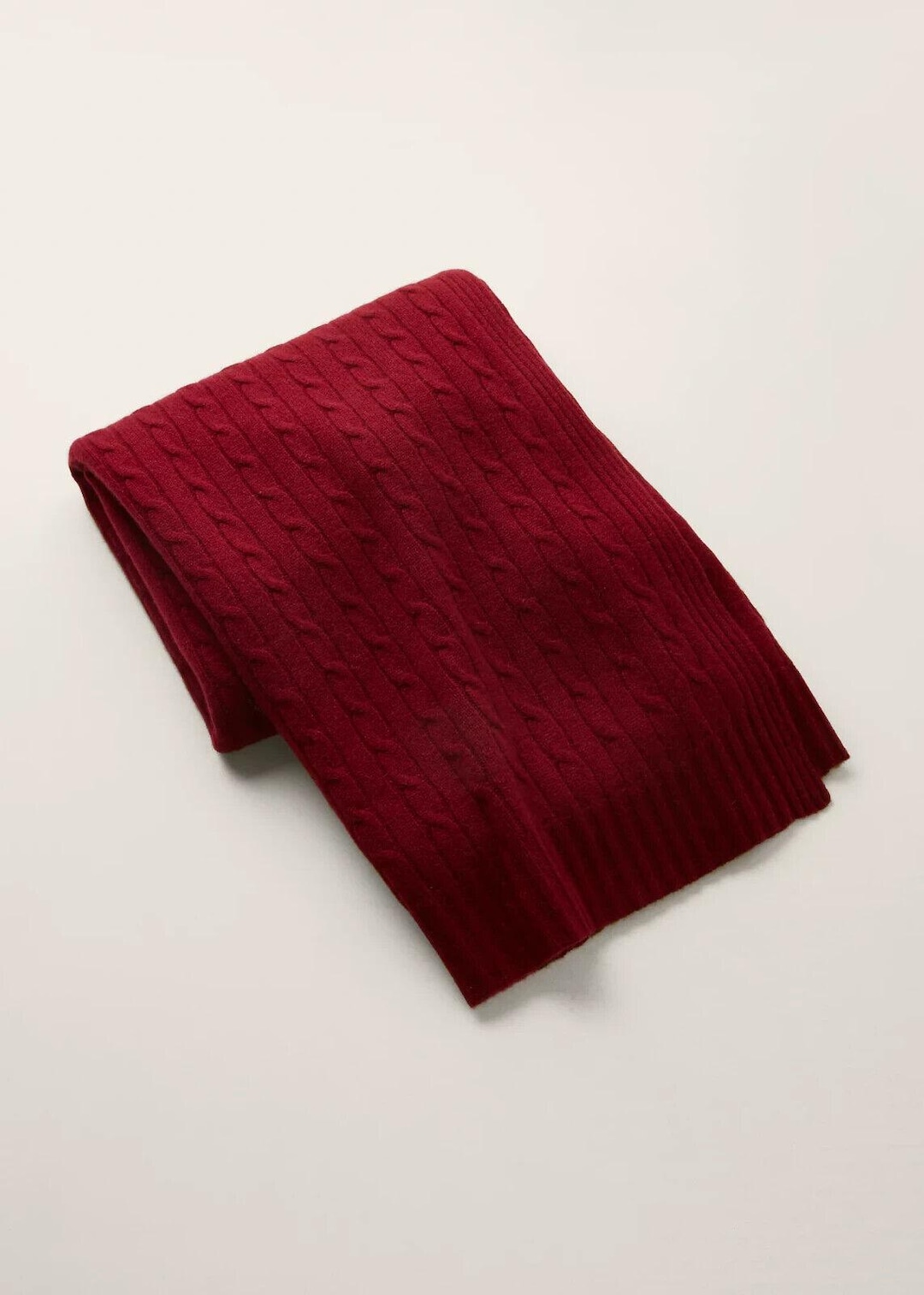 Ralph Lauren Cable Knit Bordeaux Burgundy Red Luxury Throw Blanket 60 ...