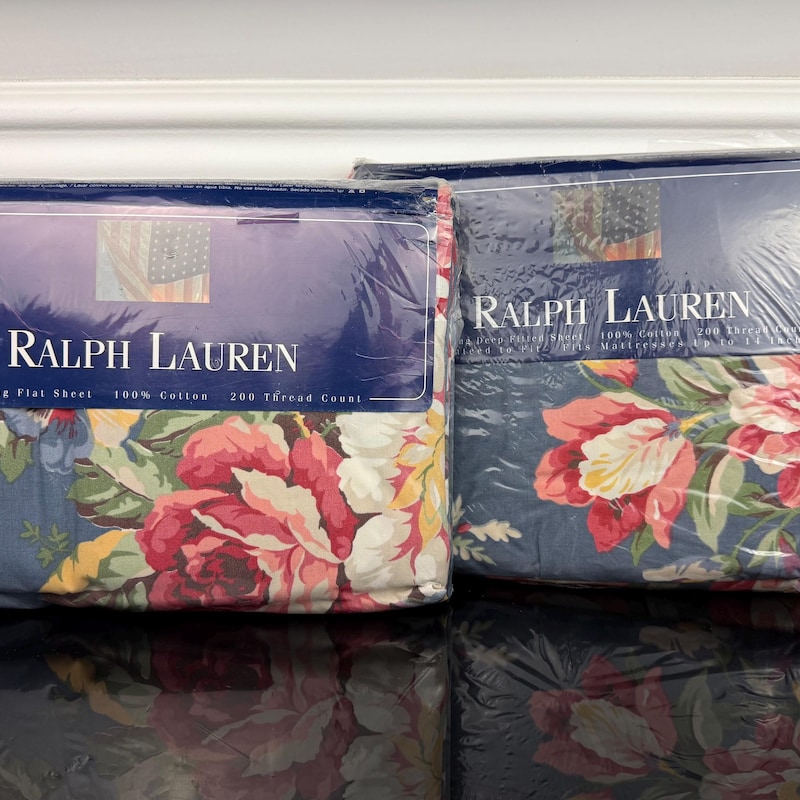 Ralph King Flat Sheet - Etsy