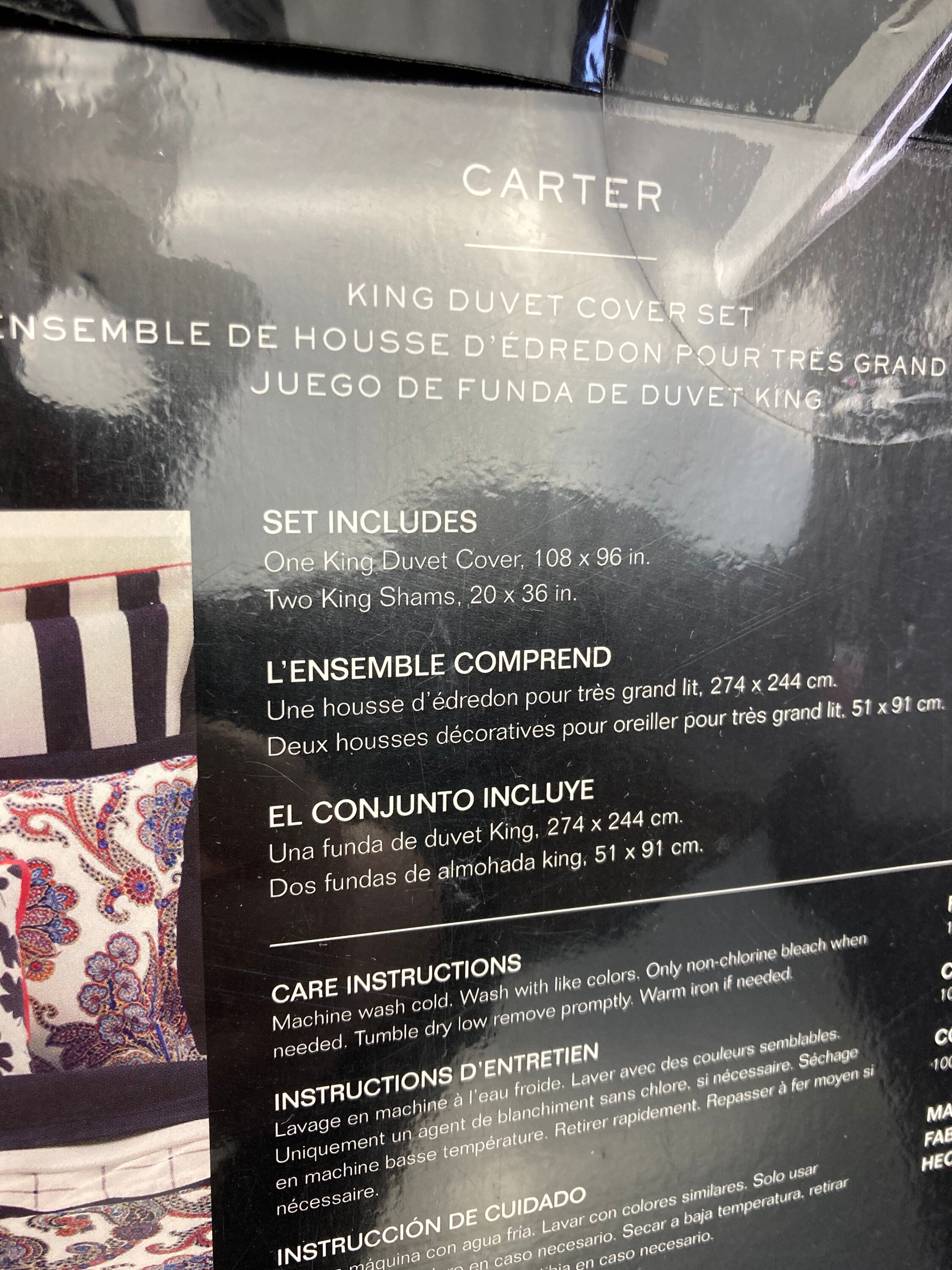 5 Pc Ralph Lauren Carter Paisley Jacobean Cotton Sateen Duvet Cover ...