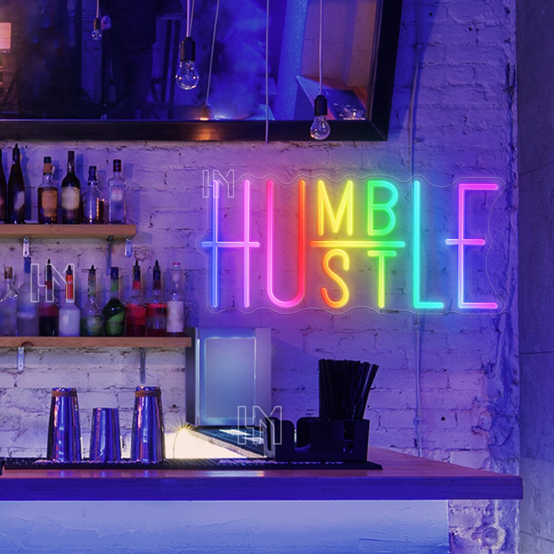 Rainbow Neon Sign Wall Decor, Custom Neon Sign Wall Art, Led Lights ...