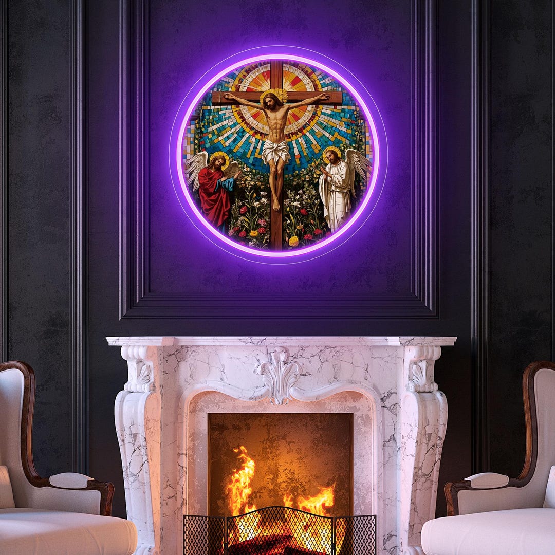 Jesus Christ Led Sign Custom Easter Decor, Religious Gifts ...