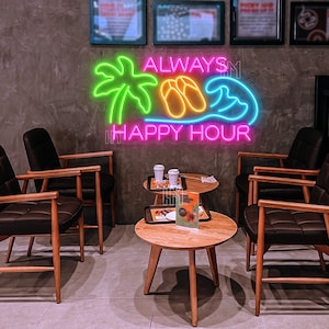 Outdoor Neon Sign Custom Wall Decor, Waterproof Neon Sign Wedding Decor ...