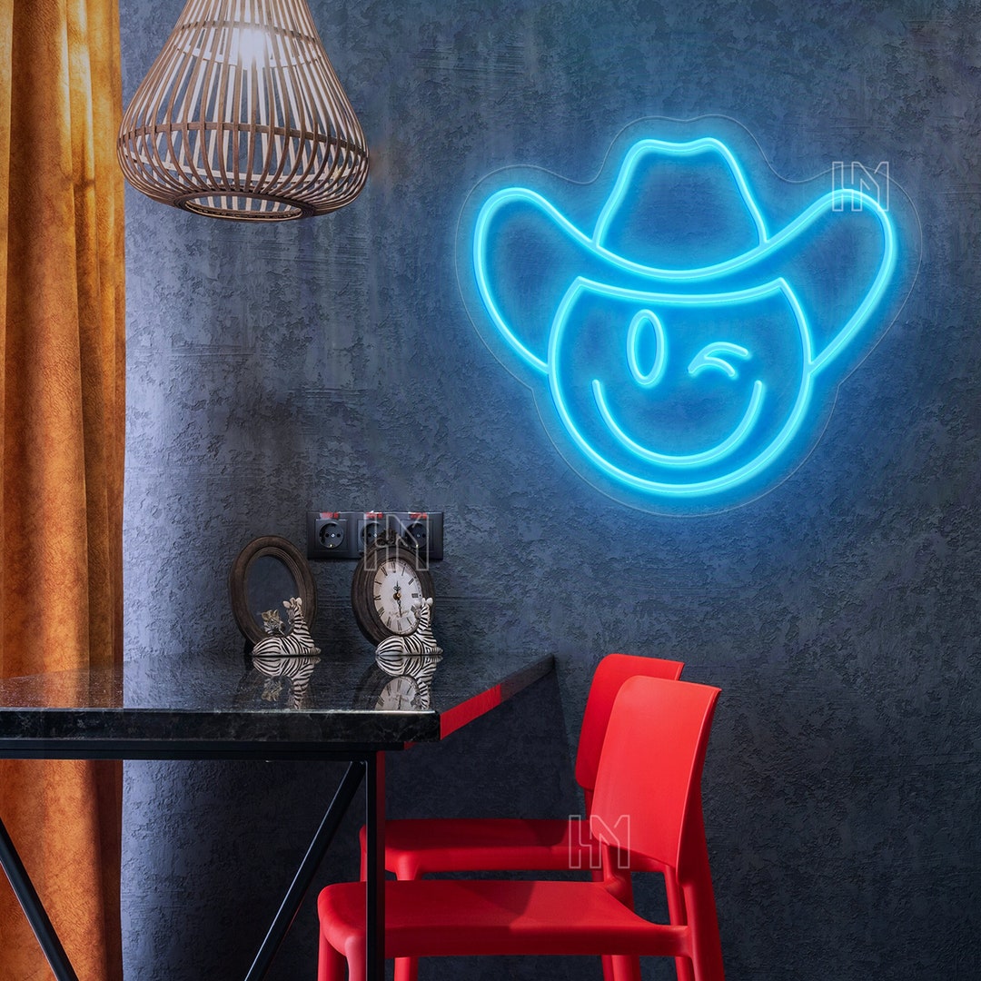 Smile Face Neon Sign Custom Happy Face Neon Sign Wall Decor - Etsy