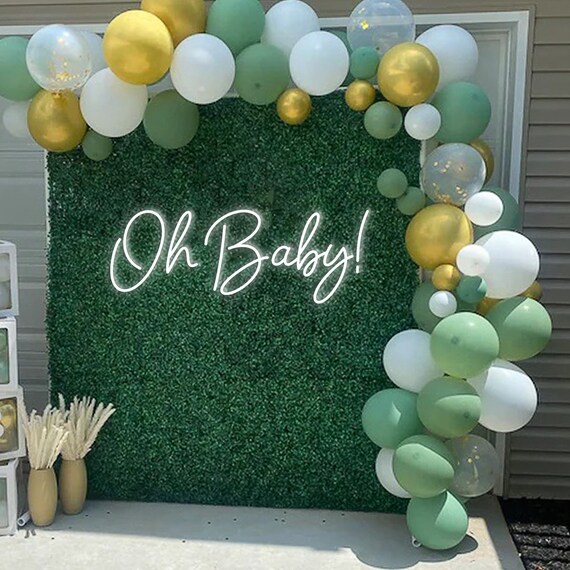 Oh Baby Neon Sign Custom Wall Decor Led Sign Personalized - Etsy