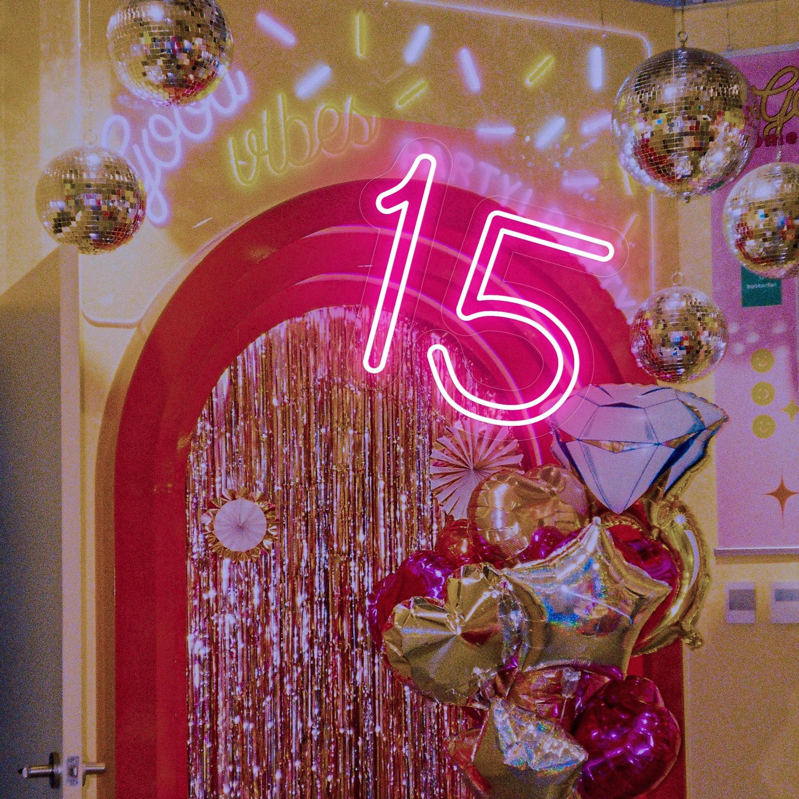 Number Neon Sign Custom Birthday Party Decor Led Neon Signs - Etsy