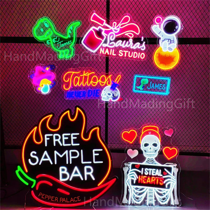 Custom Led Signs - Etsy