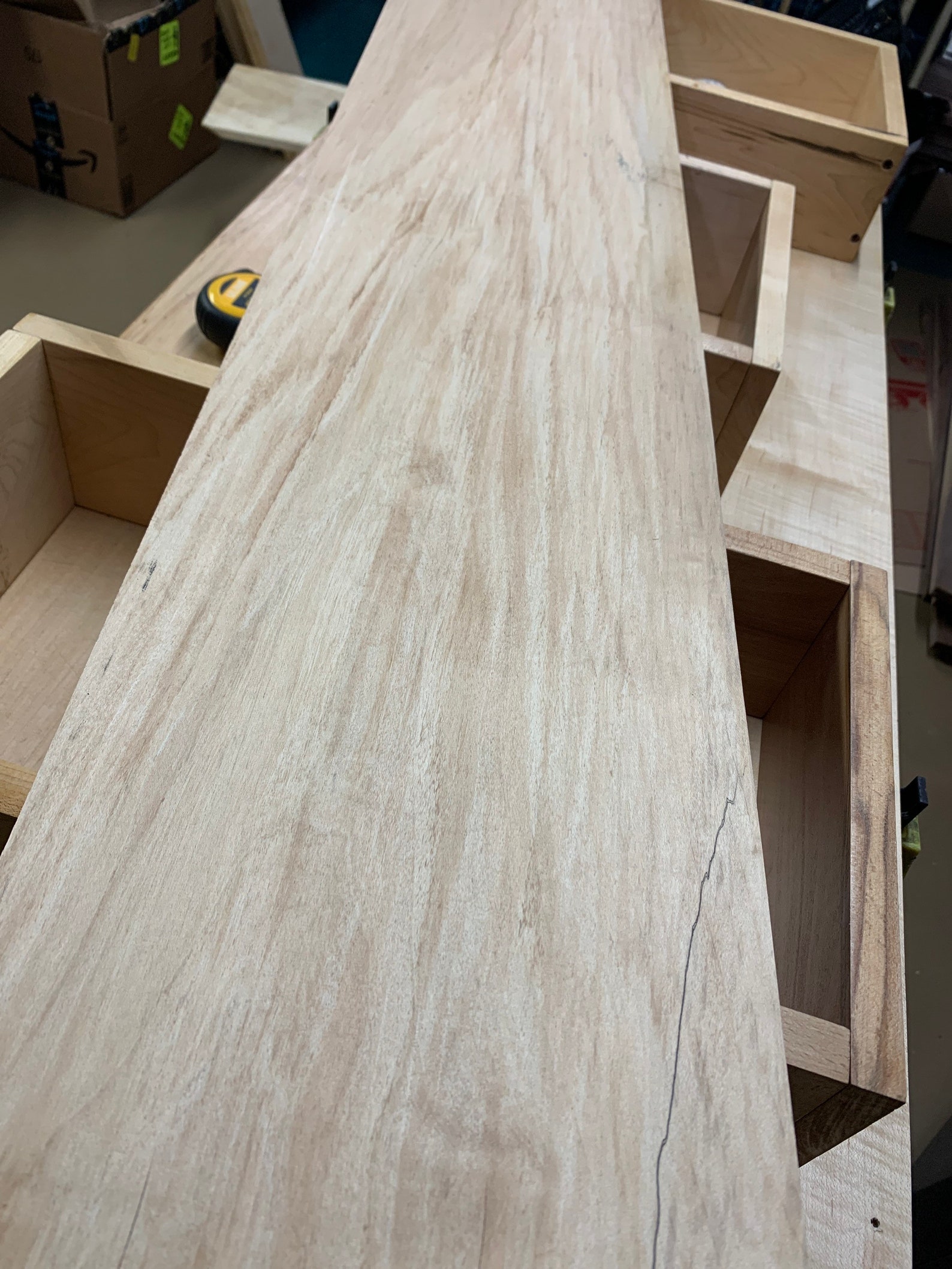 Black Lined Spalted Soft Maple Board Planed 7/8x9x50 | Etsy