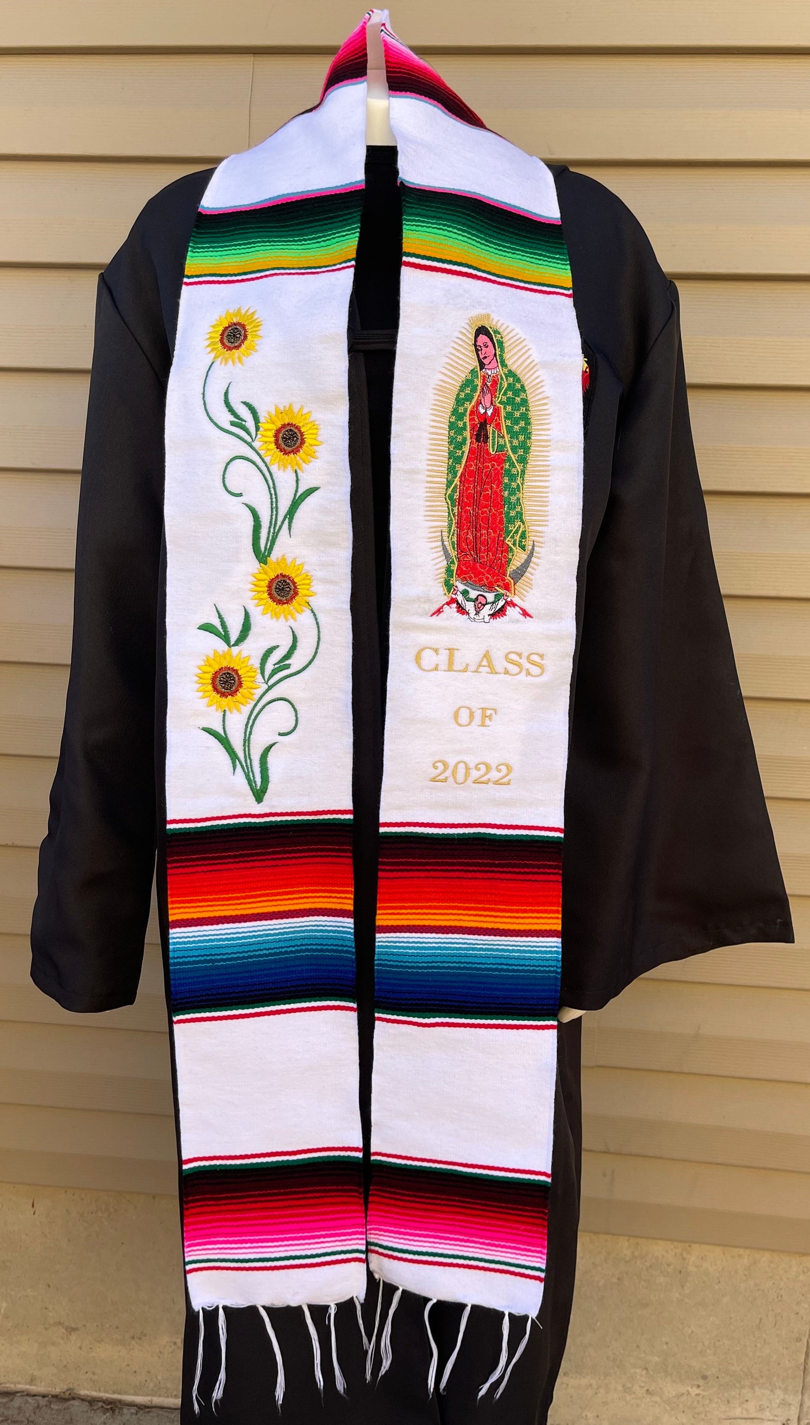 CUSTOMIZABLE Virgin Mary Graduation Sashes - Etsy
