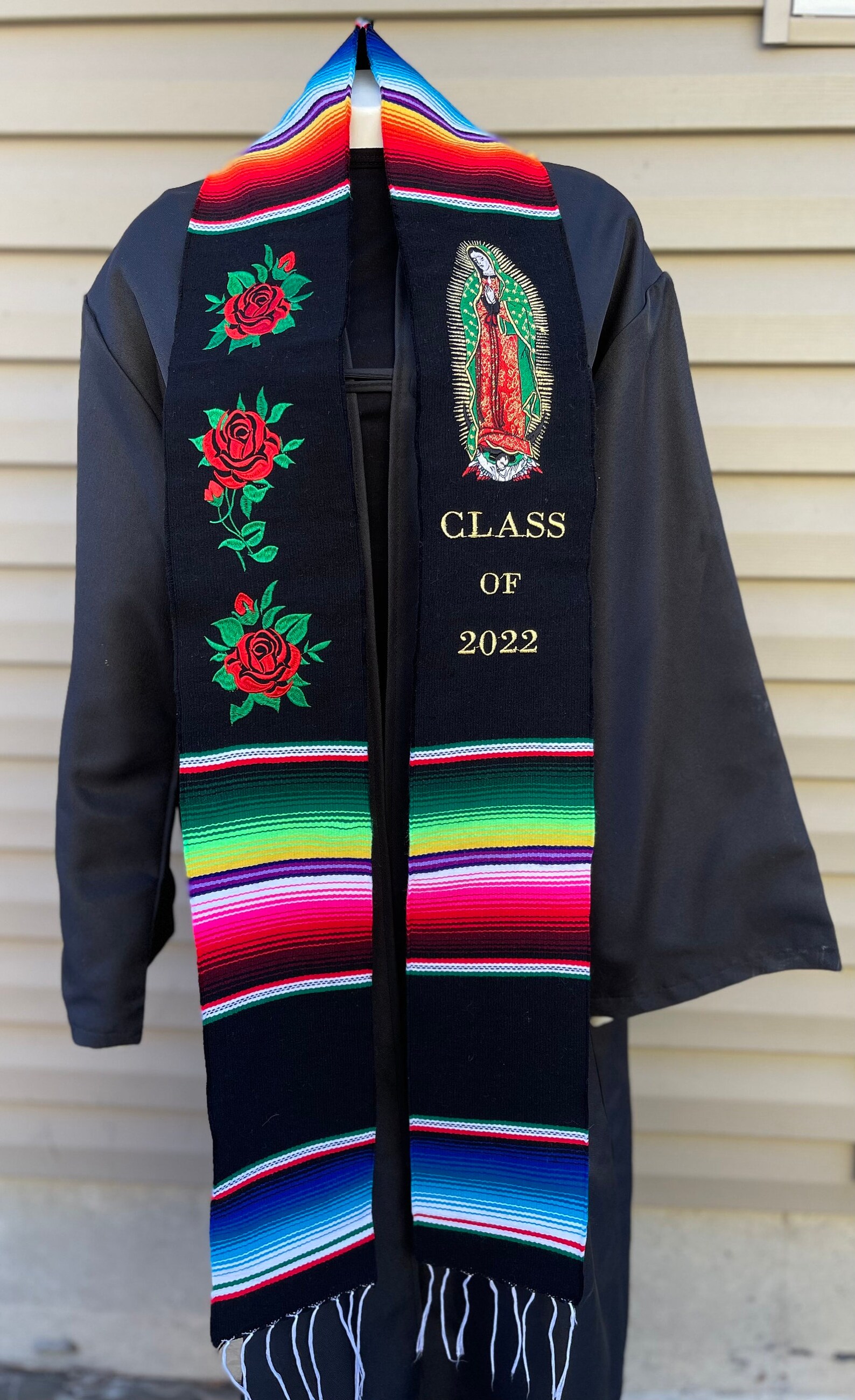 CUSTOMIZABLE Virgin Mary Graduation Sashes - Etsy