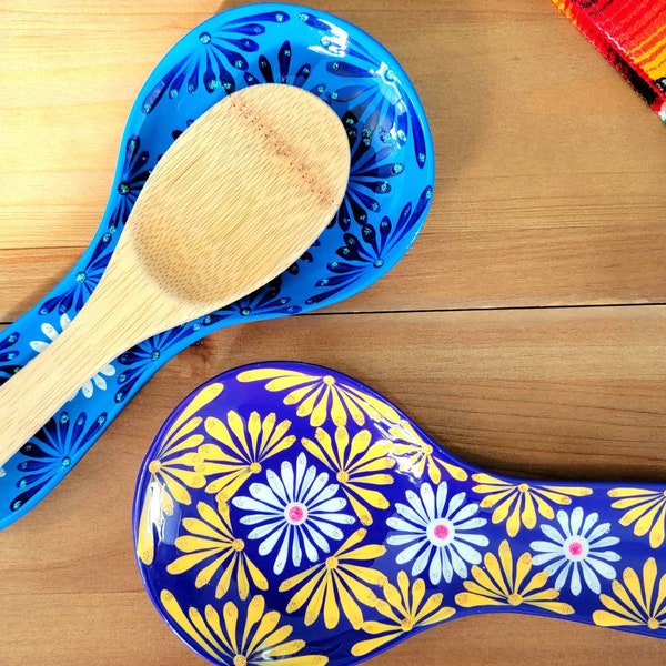Glass Spoon Rest - Etsy