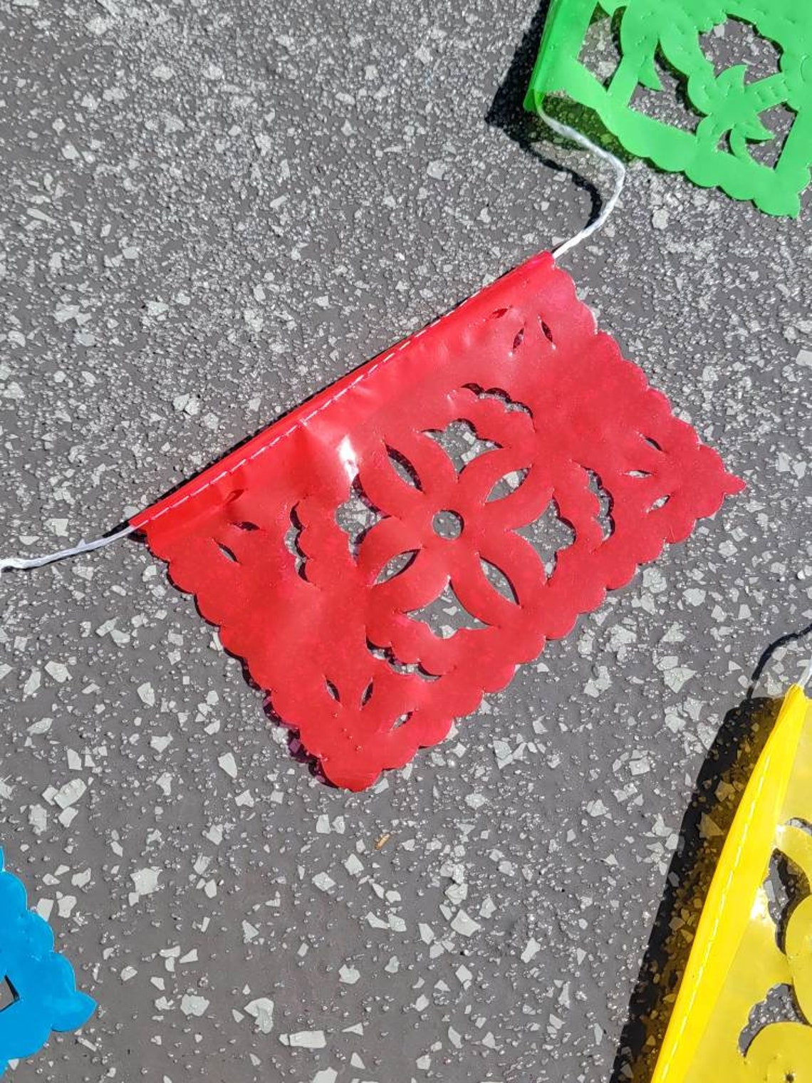 Small Papel Picado Banner Plastic Papel Picado All Occasion - Etsy