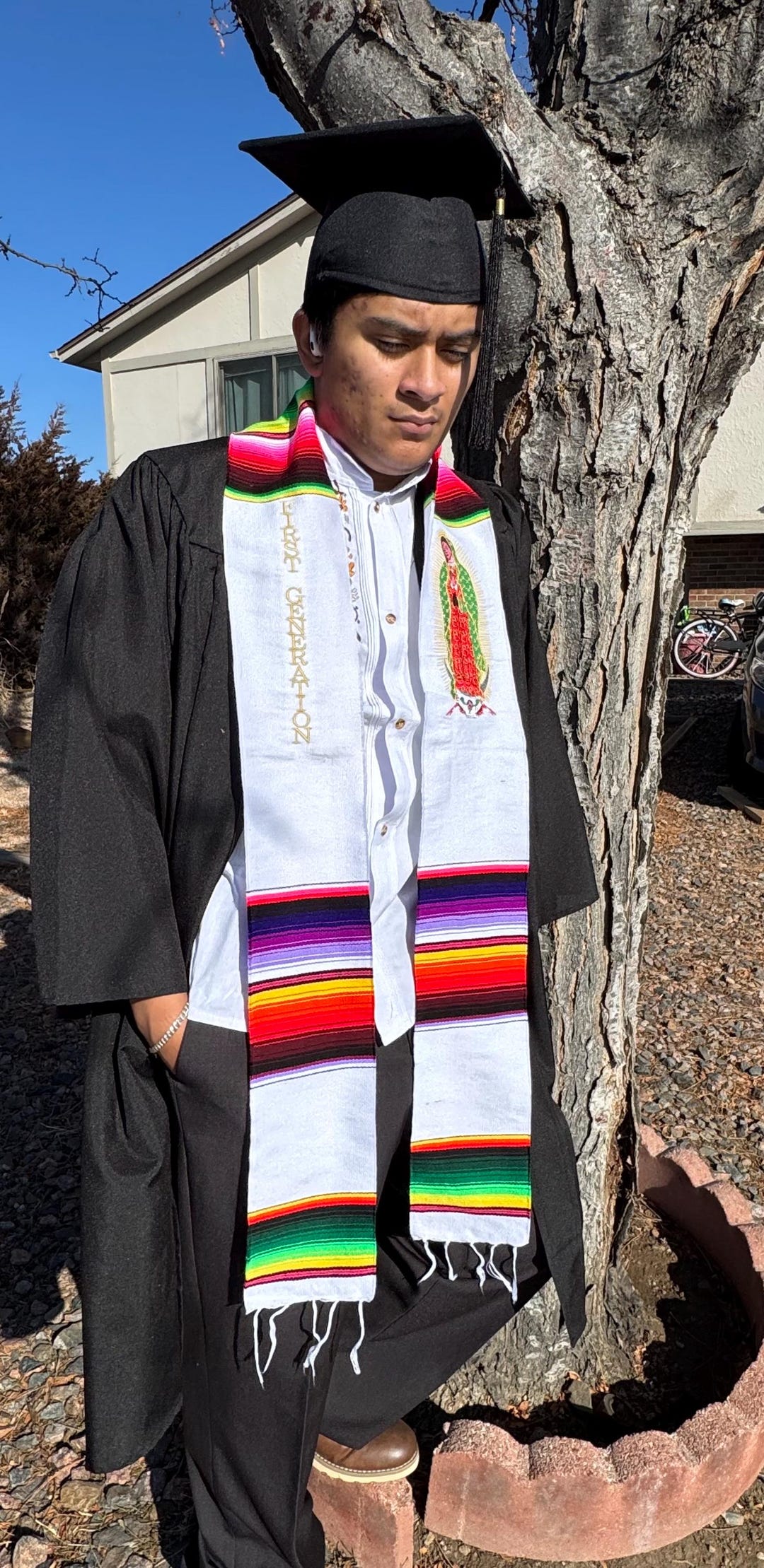 First Generation Virgin Mary Graduation Sash/stole - Etsy