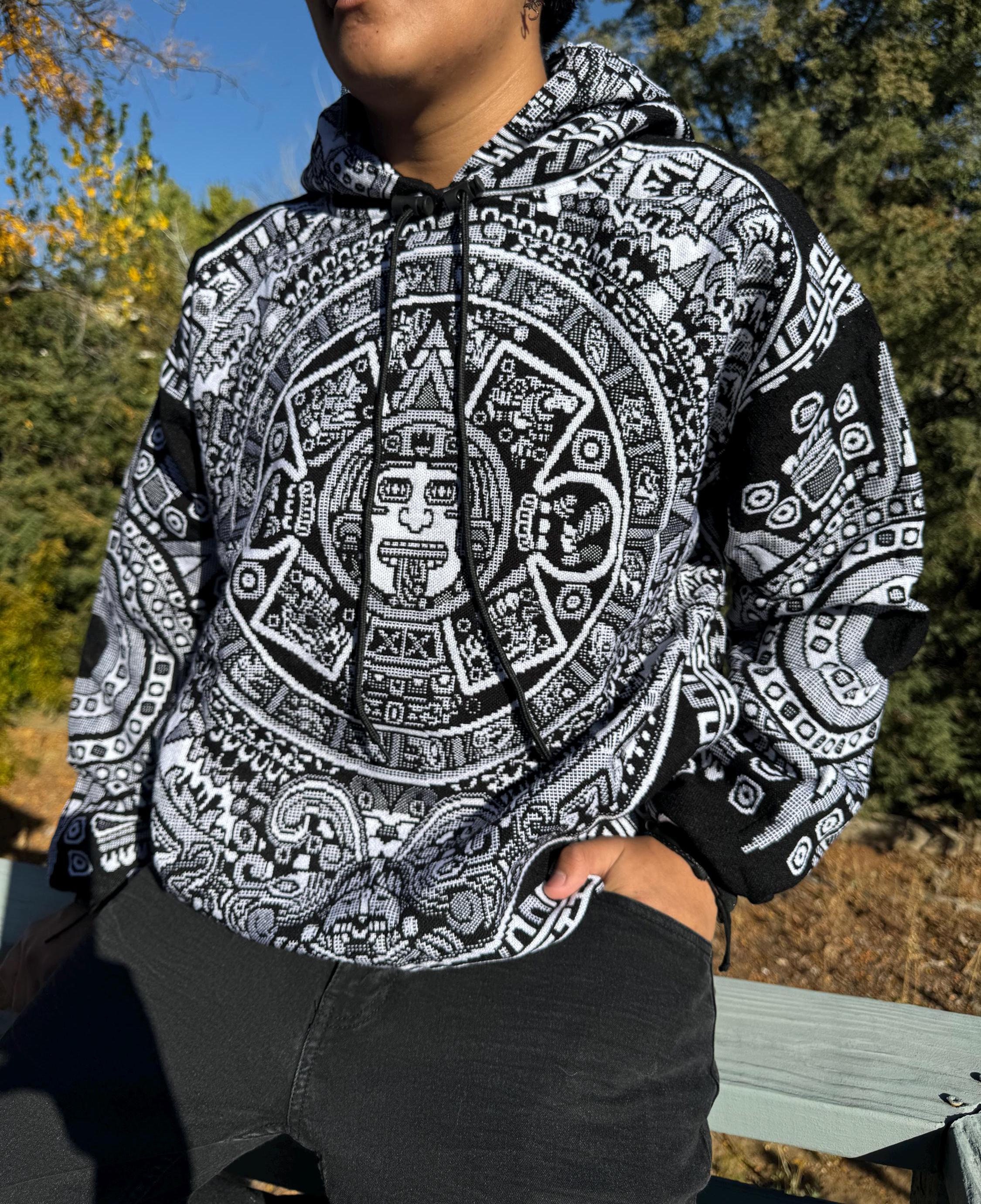 Mexican Knit Hoodie - Etsy Mexican Knit Hoodie - Etsy
