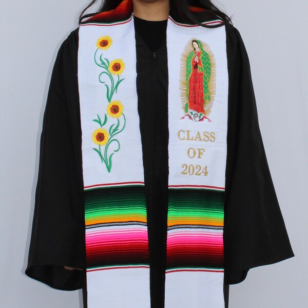 Graduation Virgin Mary Stole - Etsy