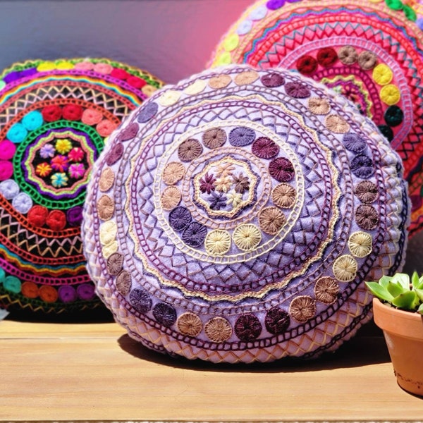 Hand Embroidered Pillow Cases - Etsy