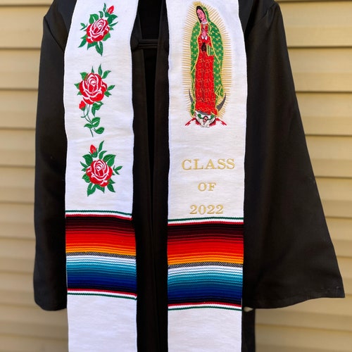 CUSTOMIZABLE Virgin Mary Graduation Sashes - Etsy