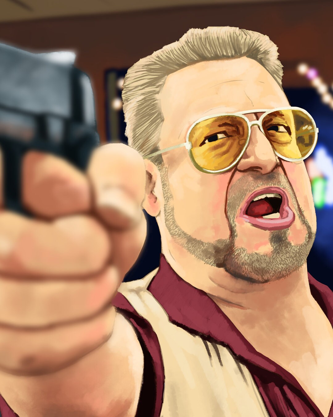 WALTER SOBCHAK / Der große Lebowski - Etsy.de