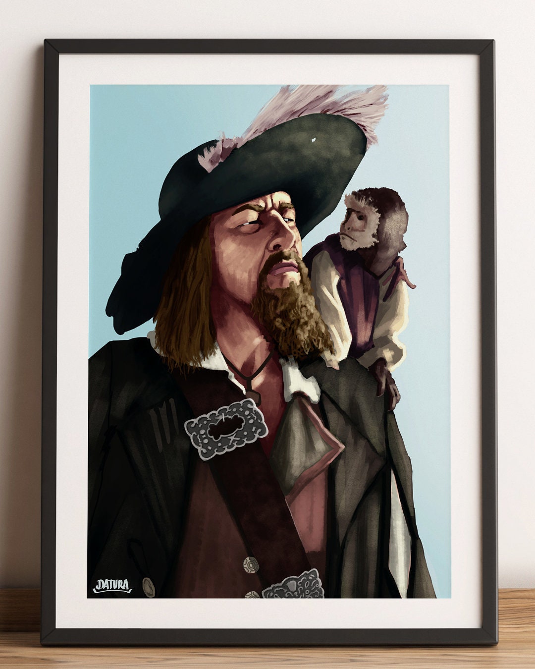 HECTOR BARBOSSA / Pirates of the Caribbean - Etsy