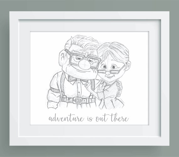 Disney Up Carl And Ellie Adventure Book