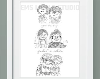 Carl and Ellie - Etsy UK