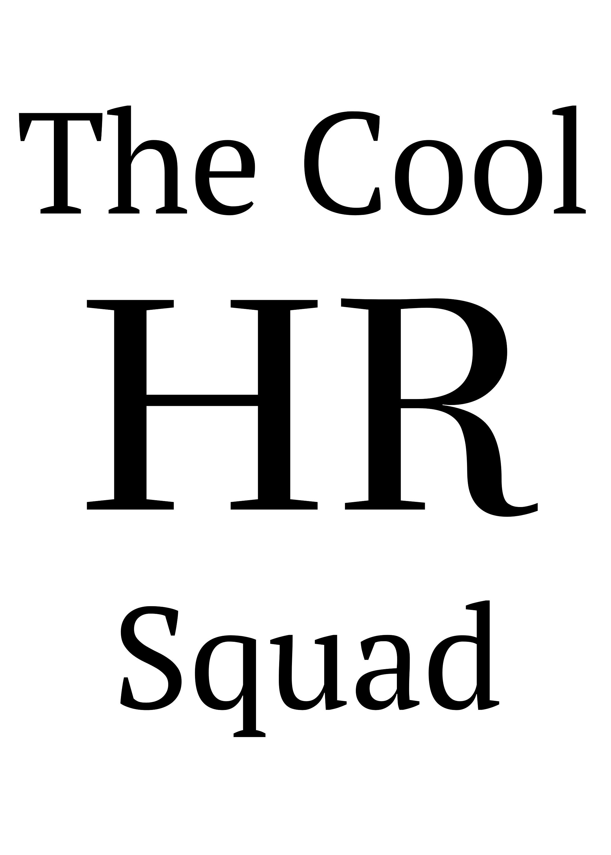 HR Signs Minimalist Black & White Office Wall Decor HR - Etsy