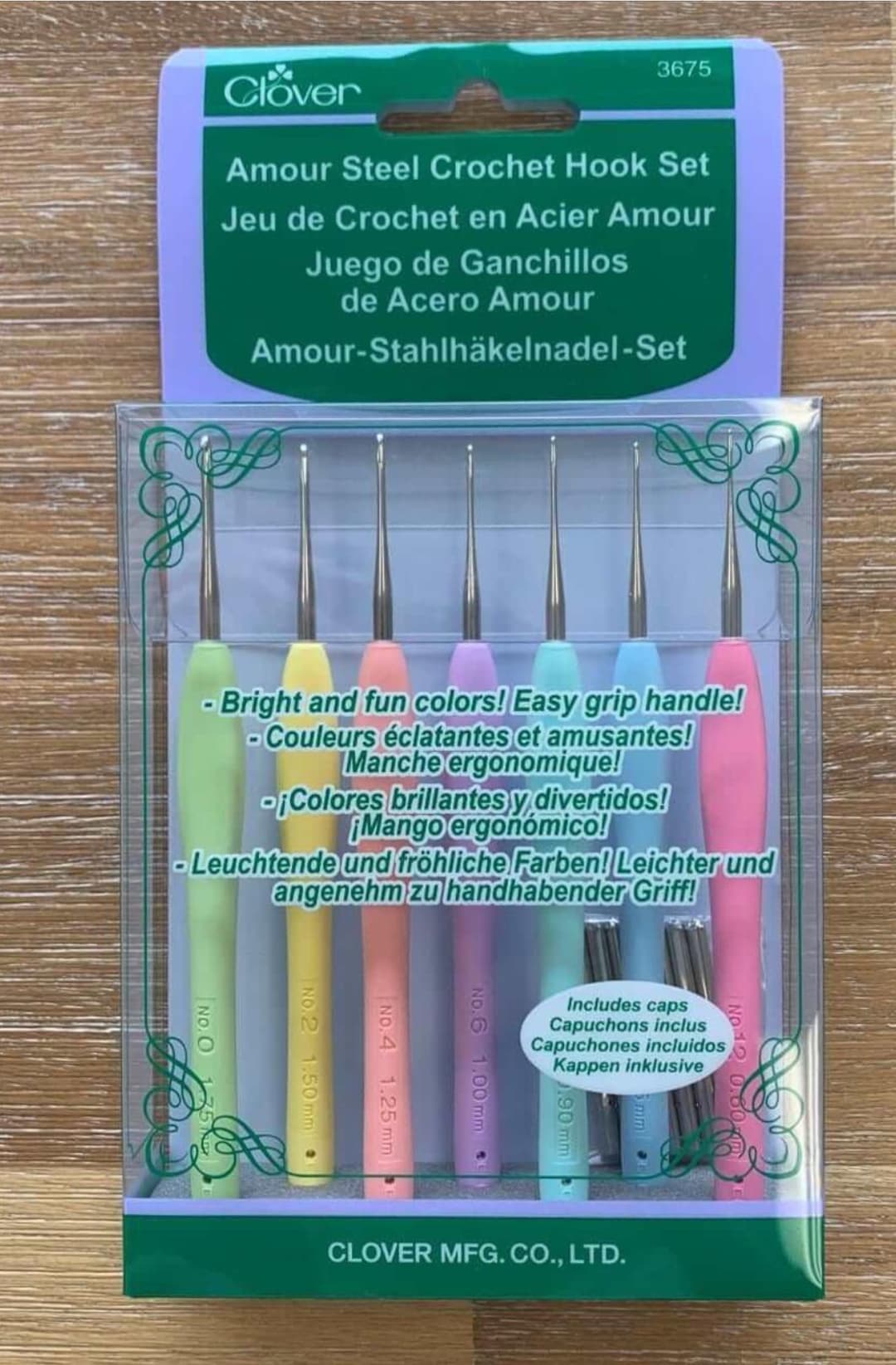 Set 3675 Clover Amour Crochet Hooks - Etsy