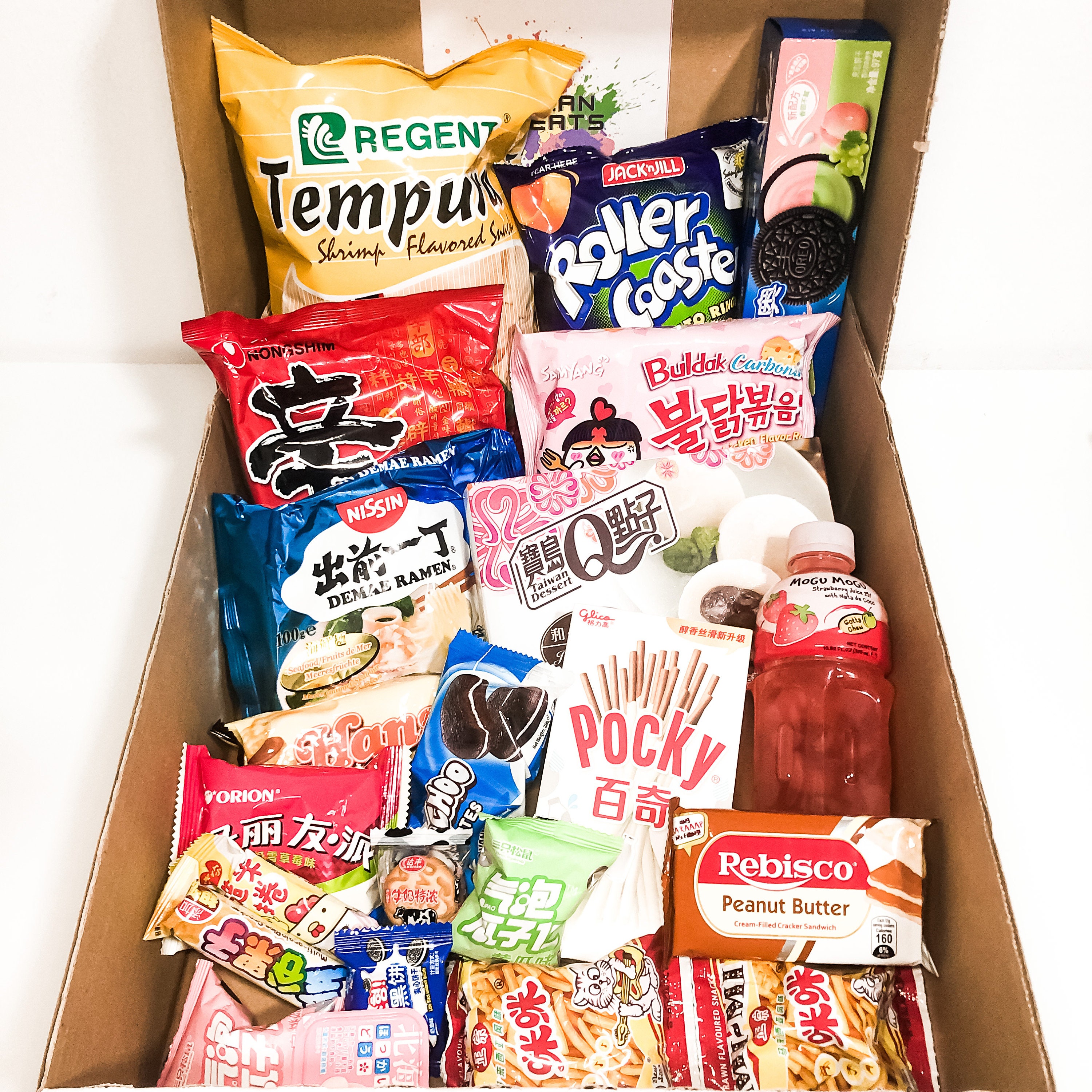 Asiantreats Box Asiatische Snacks Snack Box Koreanische Etsyde