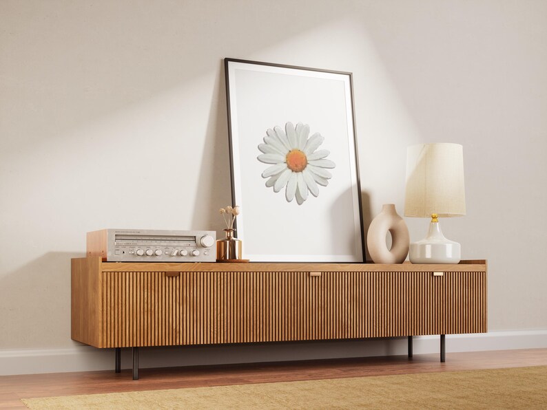 Big Bold Daisy Flower Wall Art, Girl Names Daisy or Marguerite | Wild ...