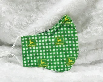 John Deere Face Mask - Etsy