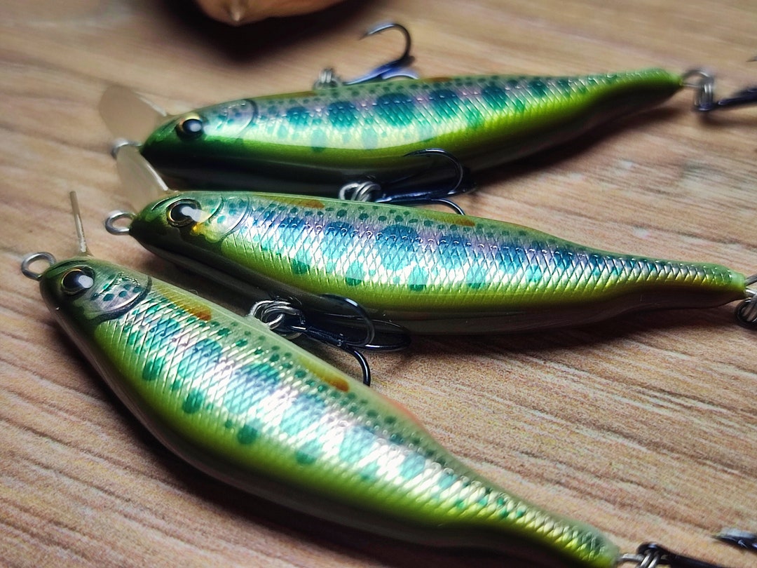 Veles Handcrafted Lure 50mm-4gr Sinking.trout Fishing Lure. Twitching ...