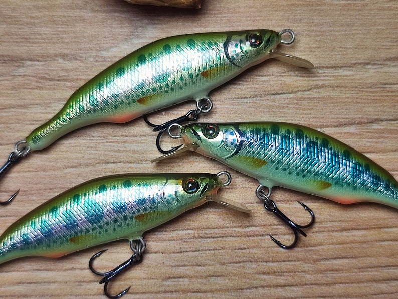 Veles Handcrafted Lure 50mm-4gr Sinking.trout Fishing Lure. Twitching ...