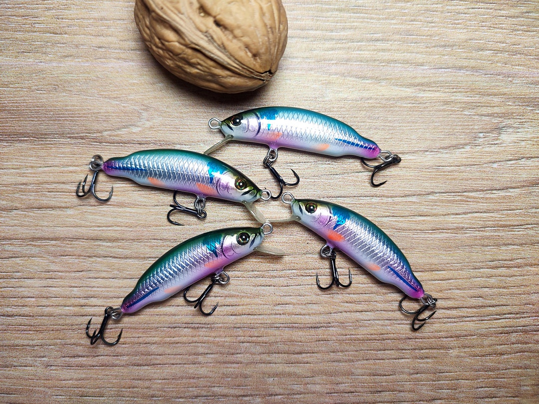 Veles Handcrafted Lures 40mm-2,8gr Sinking.trout Fishing Lure ...