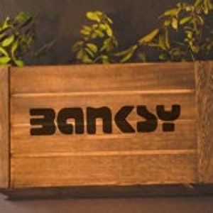 Banksy Signature Name Tag Stencil, Urban Art, Bansky's Artwork, Spray ...
