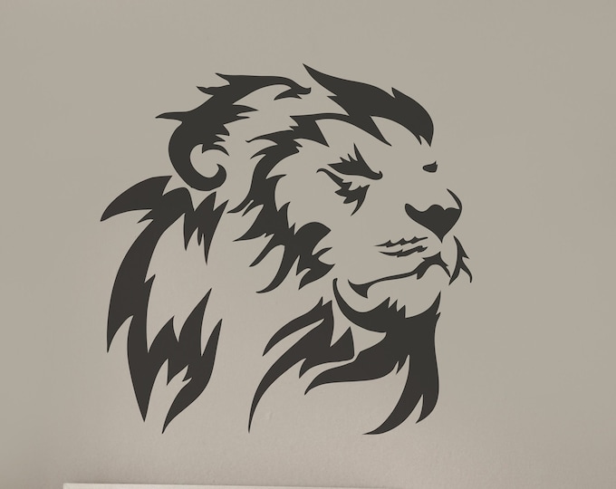 Lion Stencil - Paint Lion Stencils, Large Lion Stencils, Lion Stencil ...