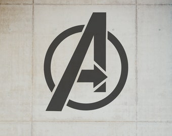 how to draw avengers logo