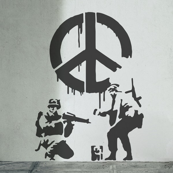 War Soldiers Stencil - Etsy