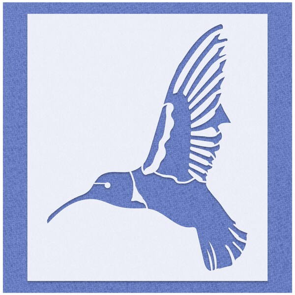 Hummingbird Stencil - Etsy