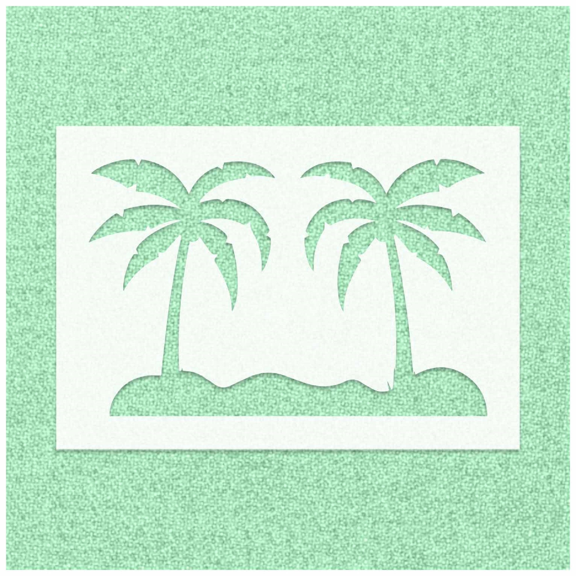 Coconut Tree Template