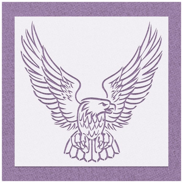 Eagle Stencil - Etsy