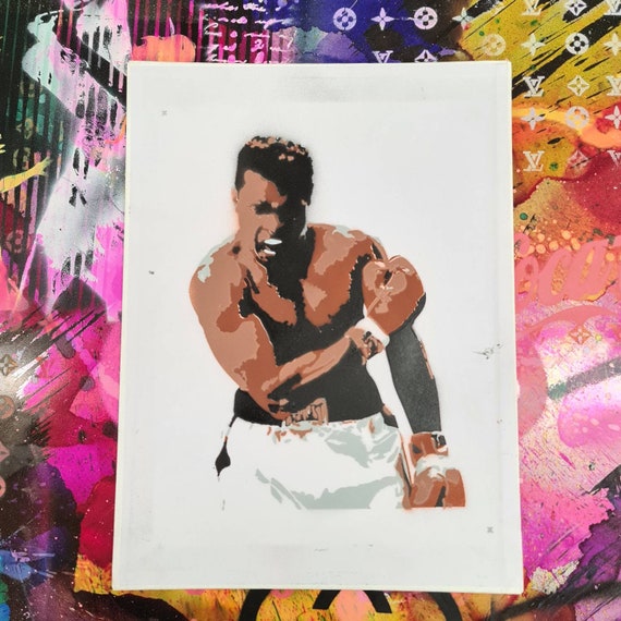 Muhammad Ali Stencil