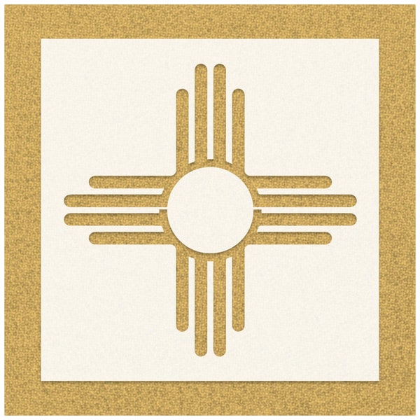 Zia Symbol Metal Wall Art - Etsy