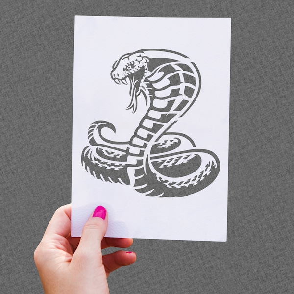 Snake Stencil - Etsy
