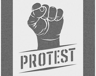 Protest Stencils - Etsy