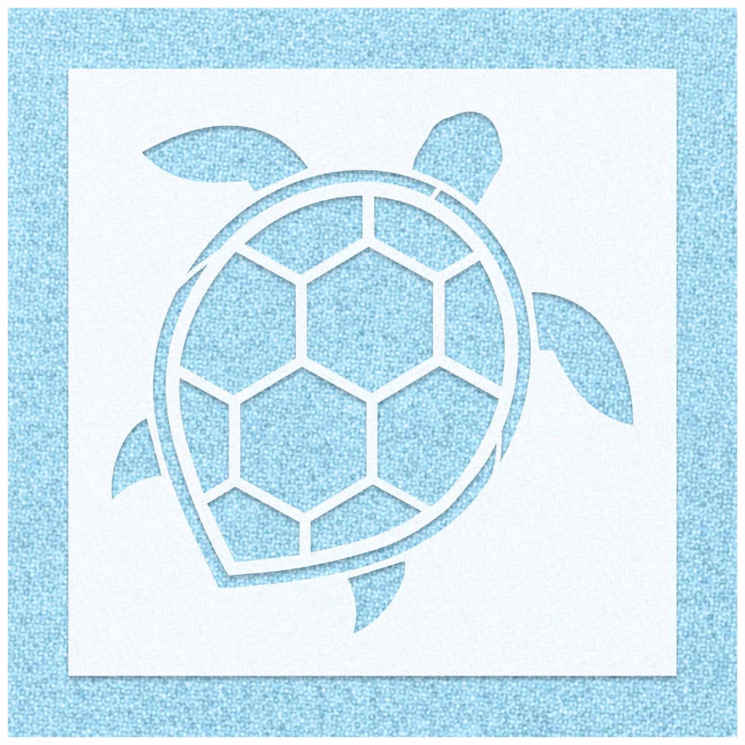 Turtle Stencils, Tortoise Stencil for Arts Crafts, Nursery Room Decor ...