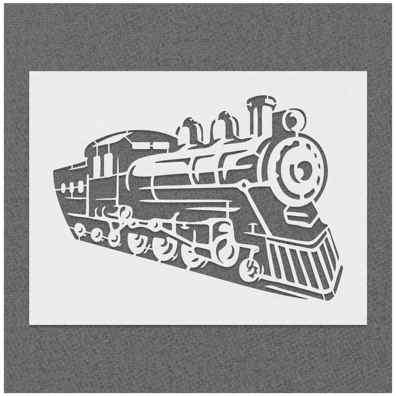 Train Stencil - Etsy